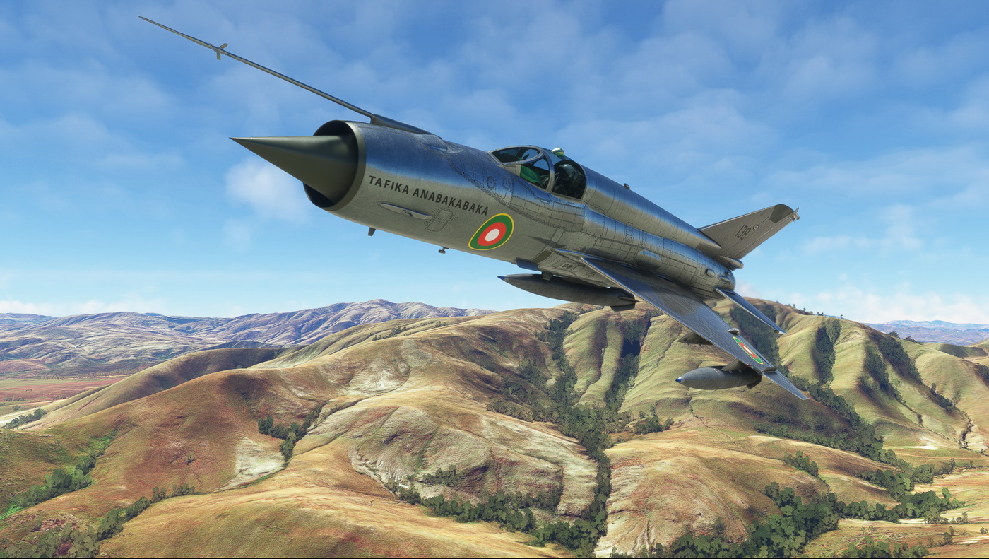 MiG-21 Madagascar Air Force #138 for Microsoft Flight Simulator | MSFS