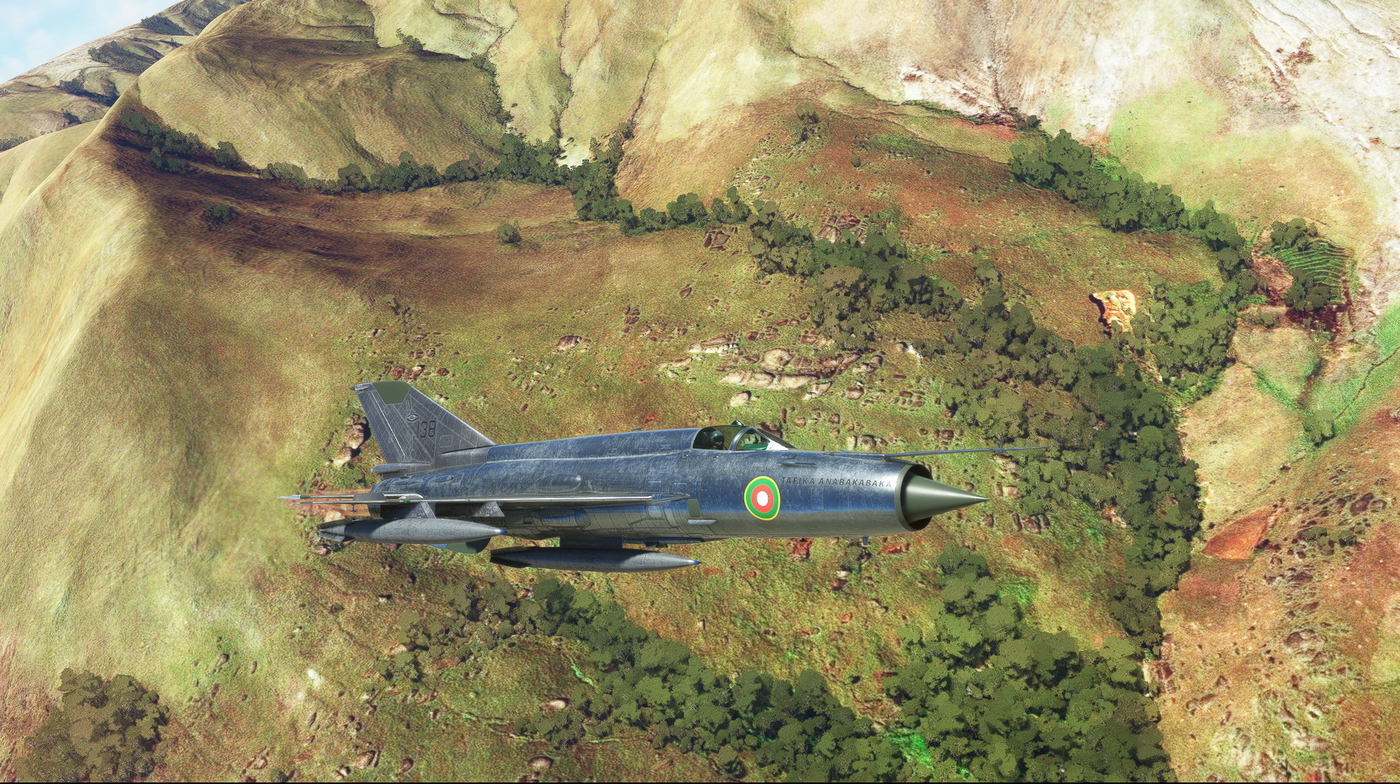 MiG-21 Madagascar Air Force #138 for Microsoft Flight Simulator | MSFS