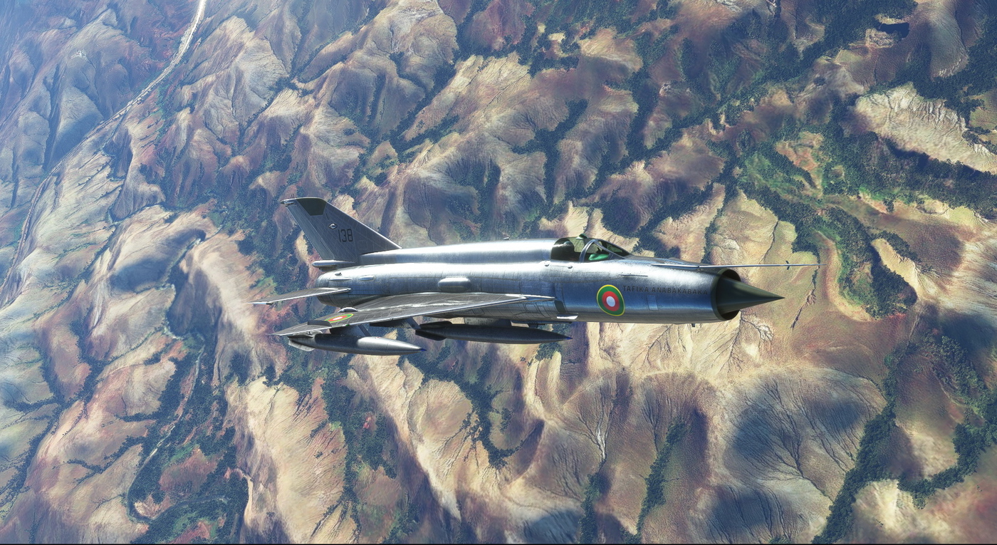 MiG-21 Madagascar Air Force #138 for Microsoft Flight Simulator | MSFS