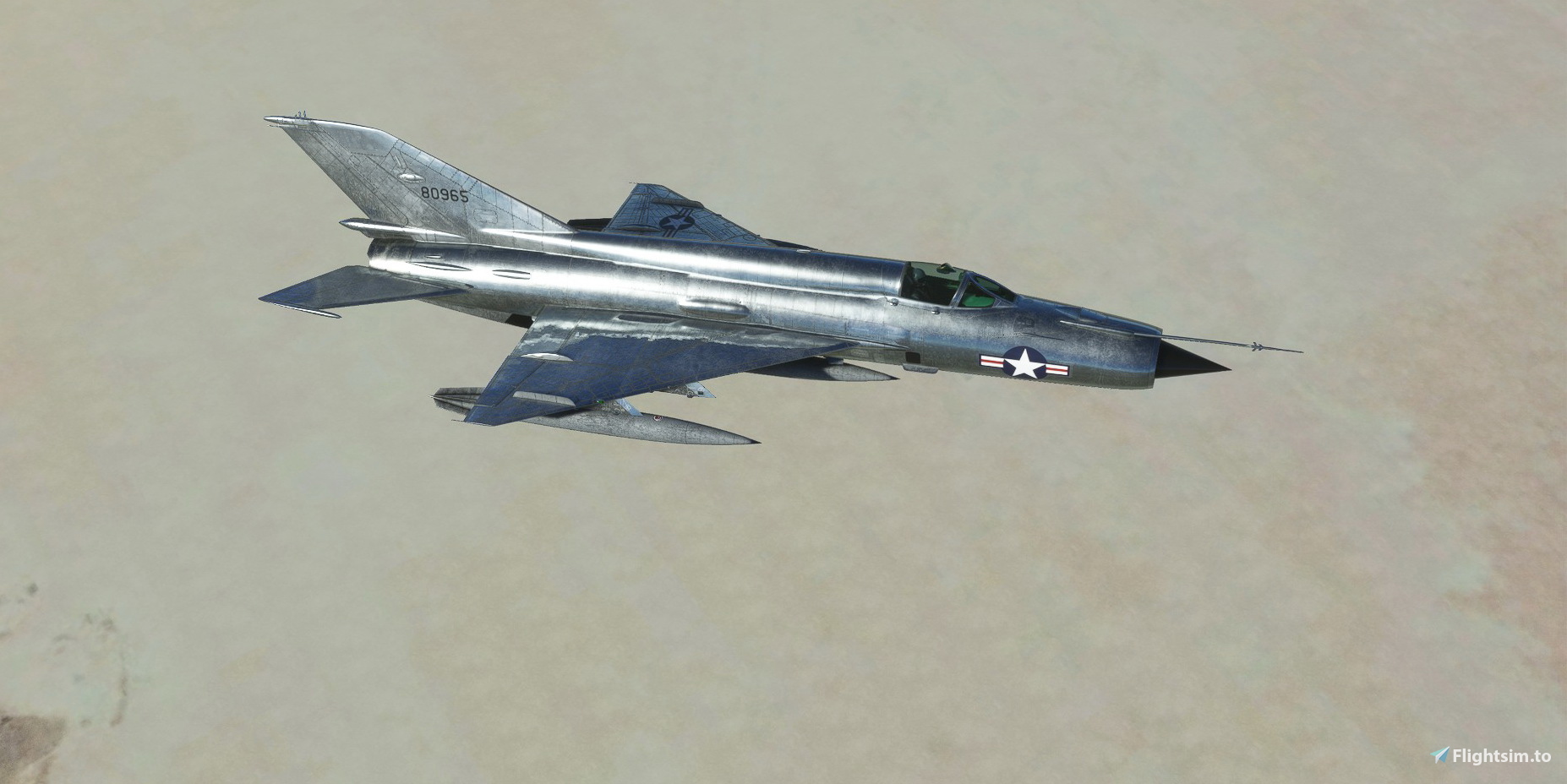 MiG-21 USAF 68-0965 - MSFS Add-on - Flightsim.to