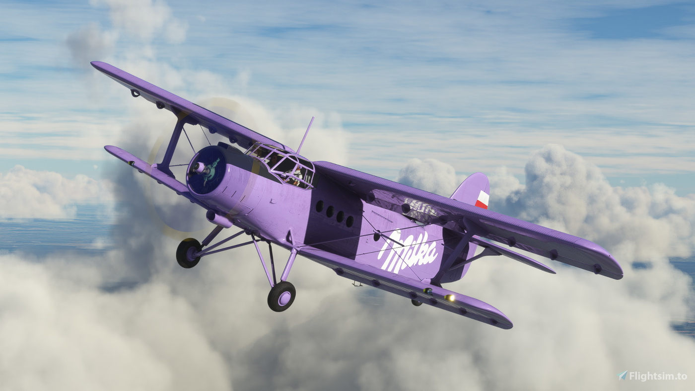 Milka [SP-FLZ] incl. Polish Cockpit ATS / Asobo AN-2 for Microsoft ...