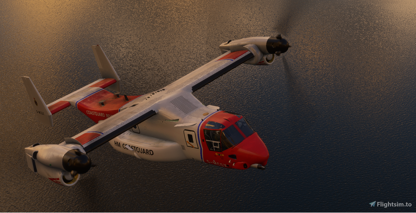 Miltech MV-22B HM Coastguard Search and Rescue (Fictional) for ...