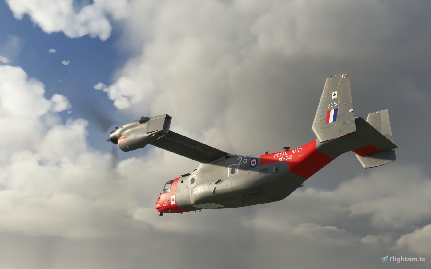 Miltech MV-22B Royal Navy Rescue (Fictional) for Microsoft Flight ...