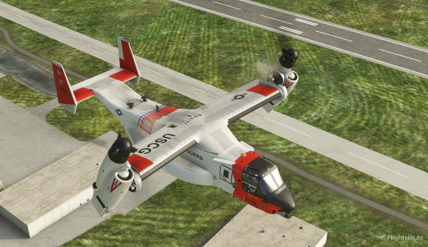 Miltech MV-22B US Coastguard (Fictional) for Microsoft Flight Simulator ...
