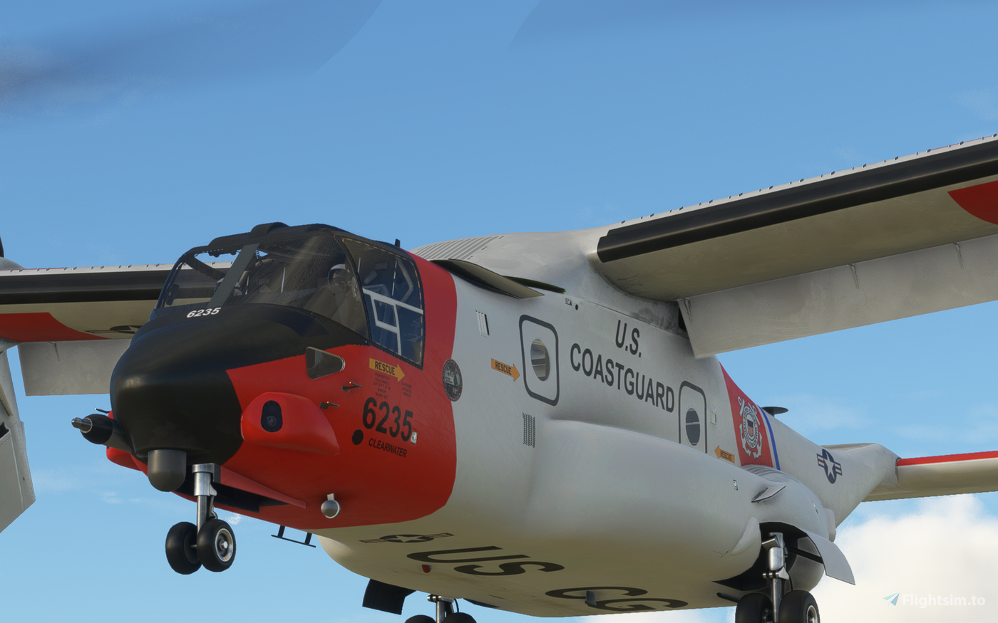 Miltech MV-22B US Coastguard (Fictional) for Microsoft Flight Simulator ...