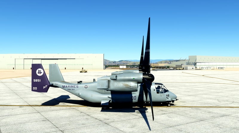 Miltech Simulations MV-22B-USMC VMM-364 "Purple Foxes" for Microsoft ...