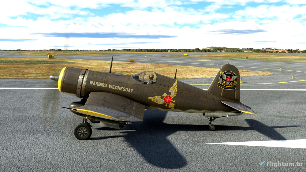 Milviz/Blackbird FG-1D Corsair Livery for the Outcasts "ODF-101" Flight ...