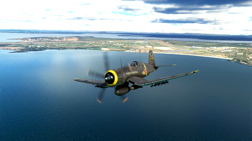 Milviz/Blackbird FG-1D Corsair Livery for the Outcasts "ODF-101" Flight ...