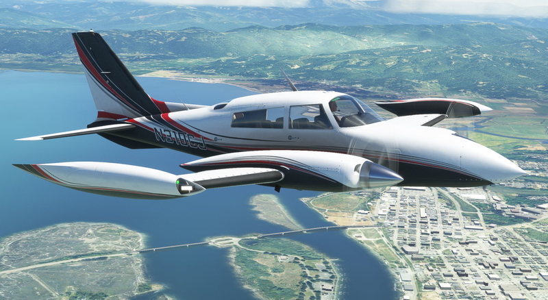 Milviz C310 N310CJ for Microsoft Flight Simulator | MSFS