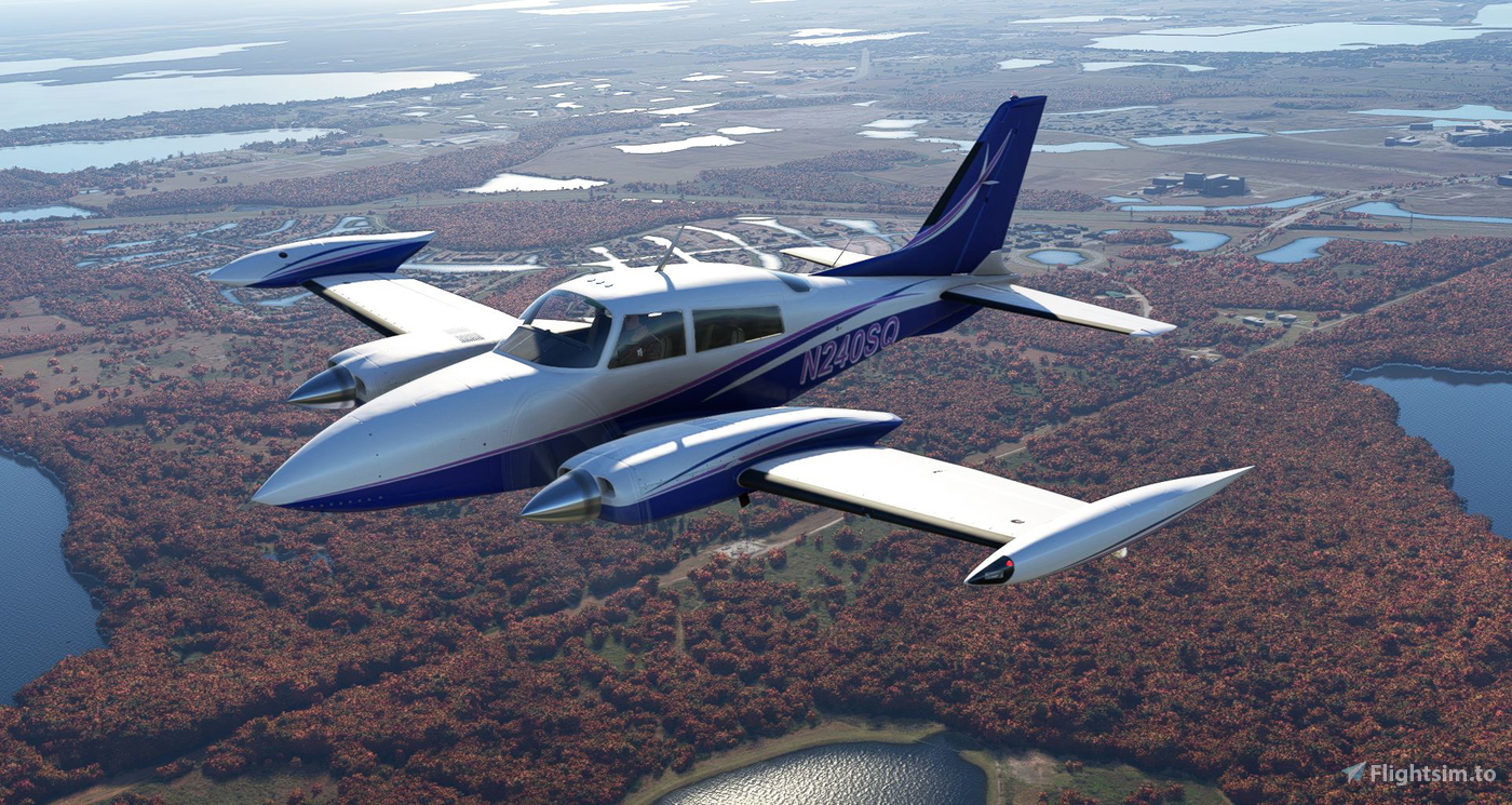 Milviz Cessna 310 N240SQ for Microsoft Flight Simulator | MSFS
