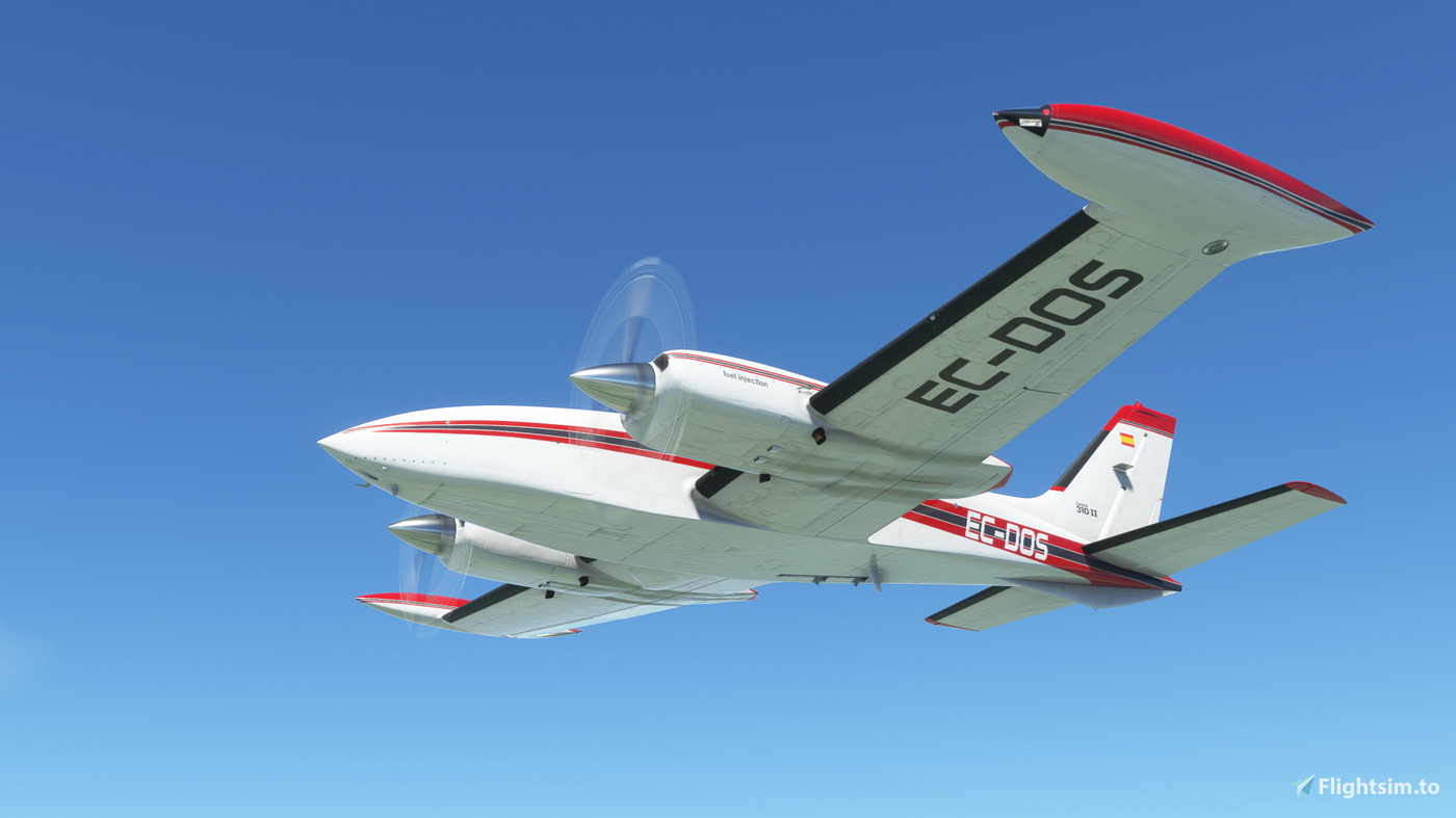 Milviz Cessna 310R EC-DOS for Microsoft Flight Simulator | MSFS