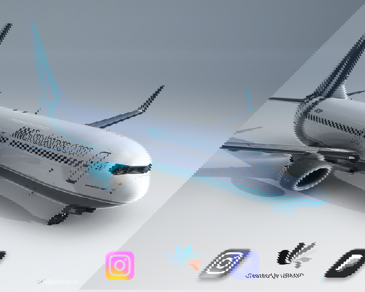 MM Simulations Livery | (MM-SIM) w/Interiors für Microsoft Flight ...