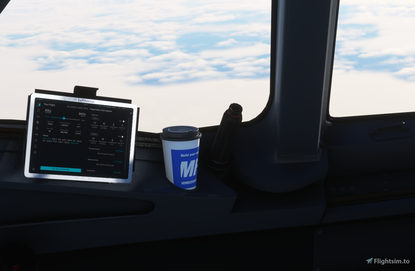 Mobiflight Cup for FBW A32nx for Microsoft Flight Simulator | MSFS