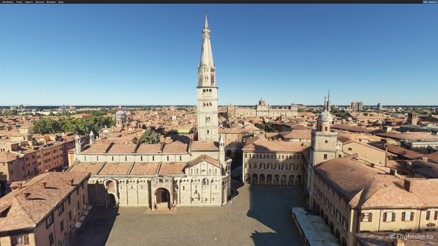Modena city high detail [1/2] for Microsoft Flight Simulator | MSFS