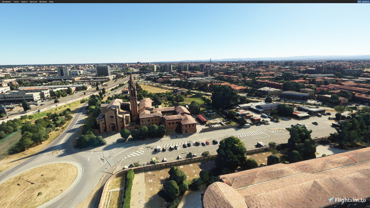 Modena city high detail [1/2] for Microsoft Flight Simulator | MSFS