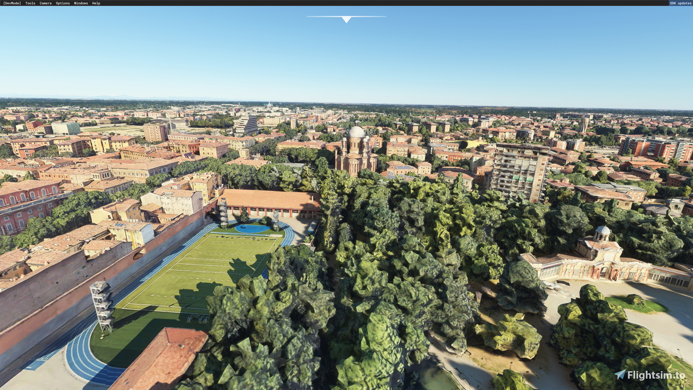 Modena city high detail [1/2] for Microsoft Flight Simulator | MSFS