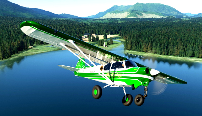 Monster NXCub RTMM livery for Microsoft Flight Simulator | MSFS