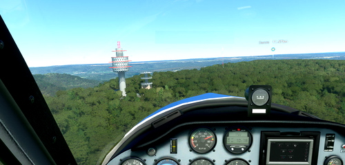 Mont Afrique Tower near LFSD LFGI LFGZ for Microsoft Flight Simulator ...