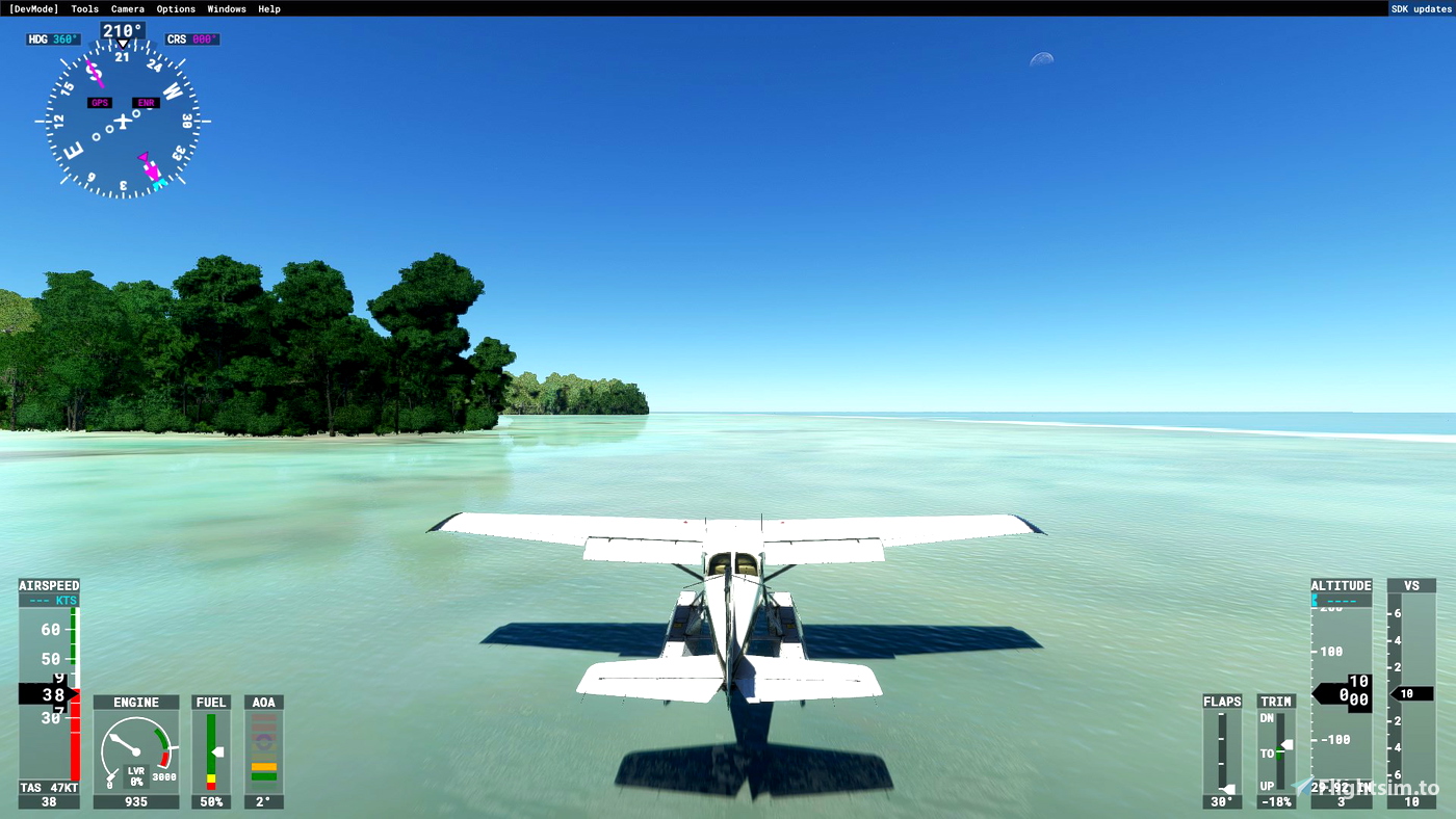 Motu One Watermask FULL REWORKED Microsoft Flight Simulator