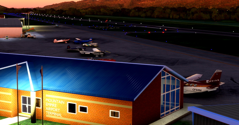 Mountain Empire Airport VI KMKJ for Microsoft Flight Simulator | MSFS