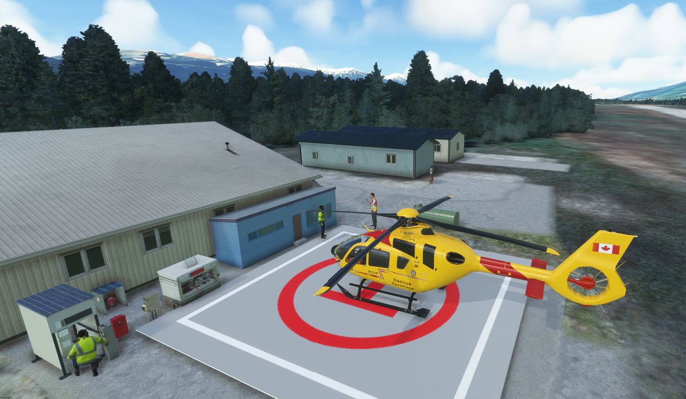 McBride Heliport for Microsoft Flight Simulator | MSFS