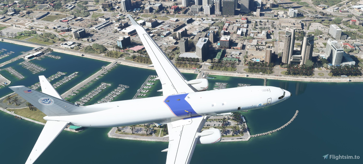 MSFS 2020 PMDG 737-800 P-8A of the Dept of Homeland Security, Customs ...