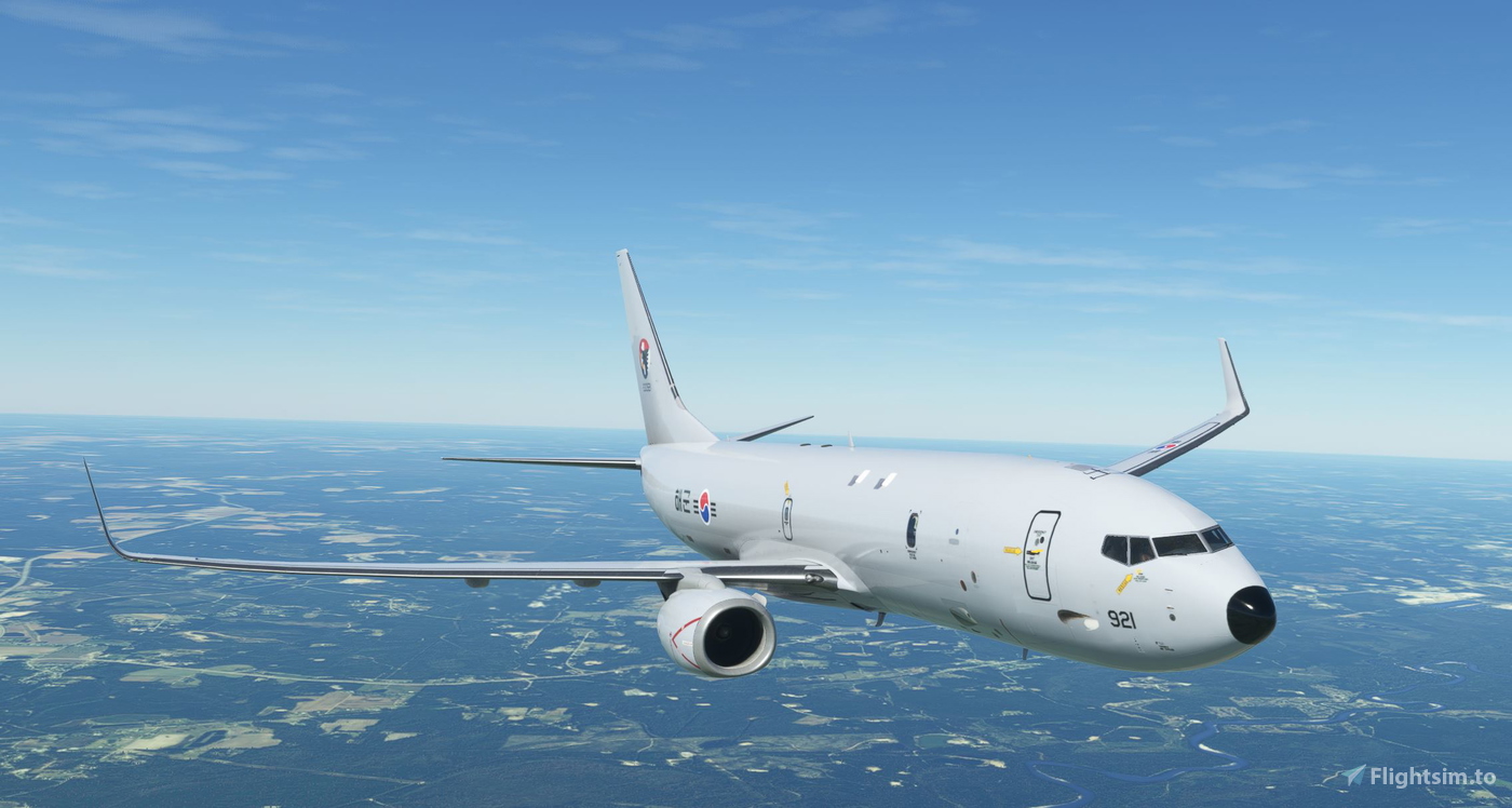 MSFS 2020 PMDG 737-800 P-8A of the South Korean Navy (ROK). for Microsoft Flight Simulator | MSFS