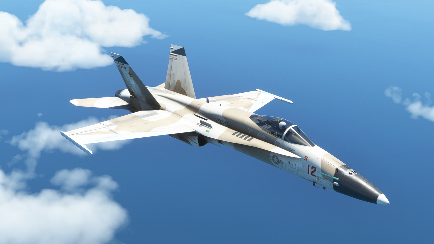 MSFS F/A-18C Legacy Hornet for Microsoft Flight Simulator | MSFS