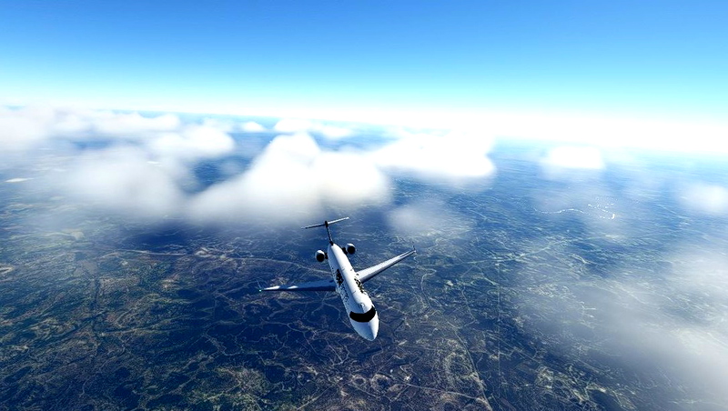 MESA Airlines MSFS2020/FSX CRJ700 conversion Livery for Microsoft ...