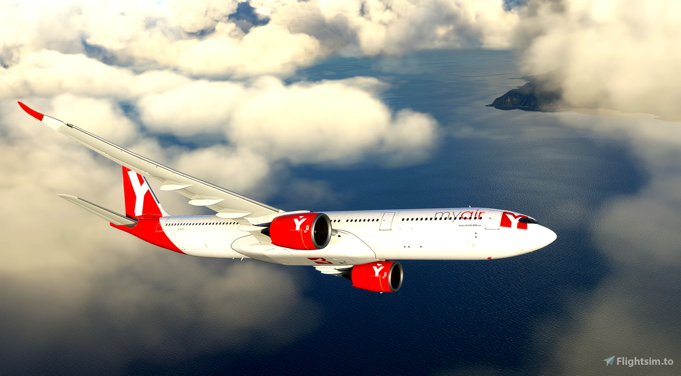 MyAir Virtual A330-900 neo livery for Headwind A330-900 for Microsoft ...