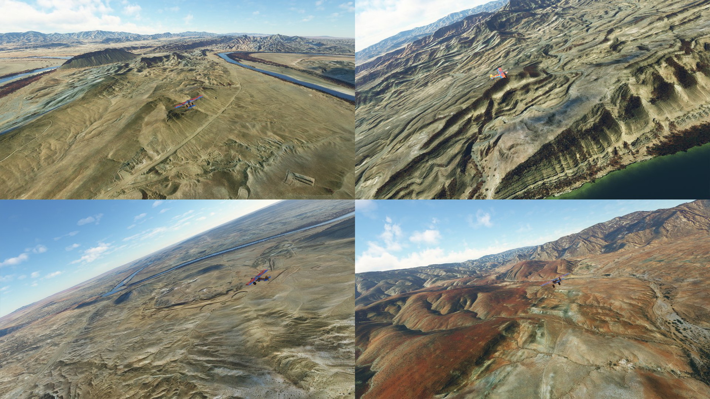 Namib Desert navigation challenge 1 for Microsoft Flight Simulator | MSFS