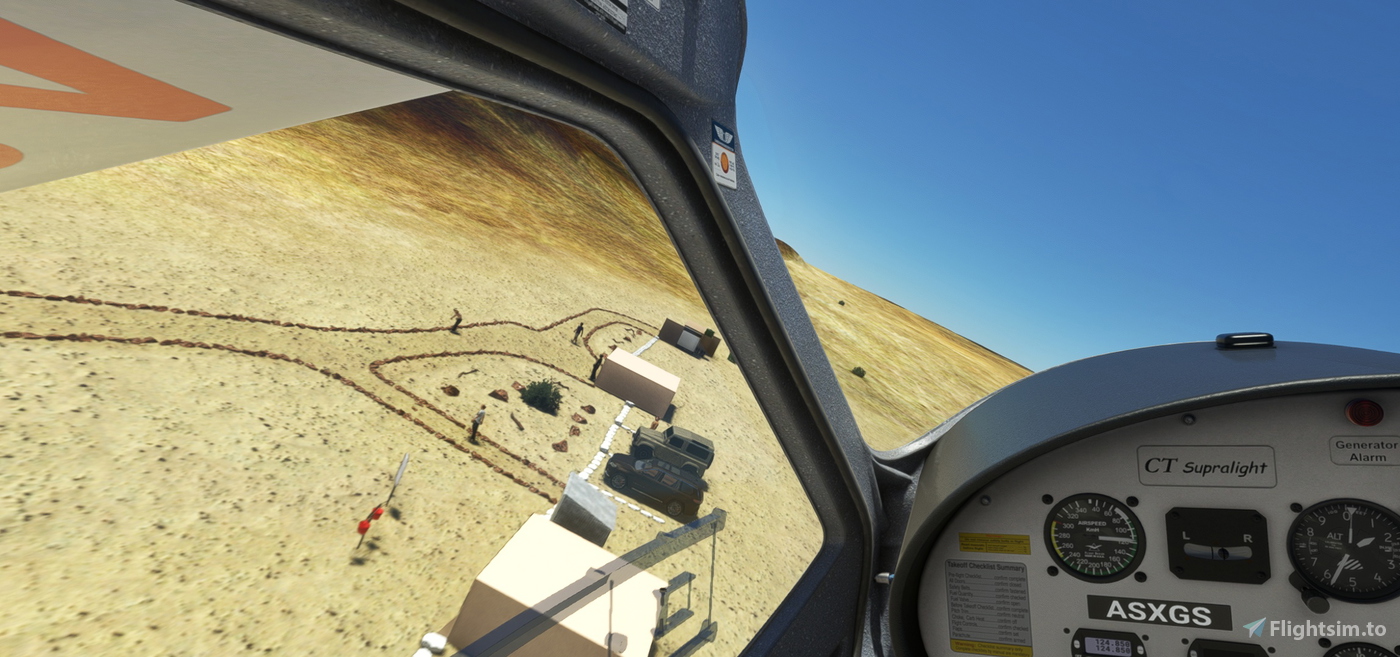 Namibia, Hoanib new airstrip FYHA for Microsoft Flight Simulator | MSFS