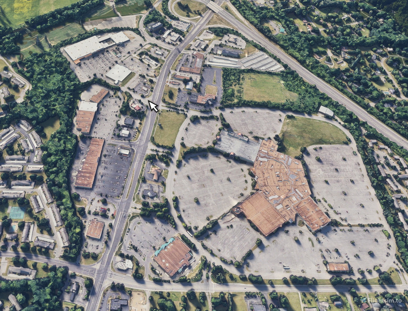 Nashville Mega Pack 2 - TN - USA for Microsoft Flight Simulator | MSFS