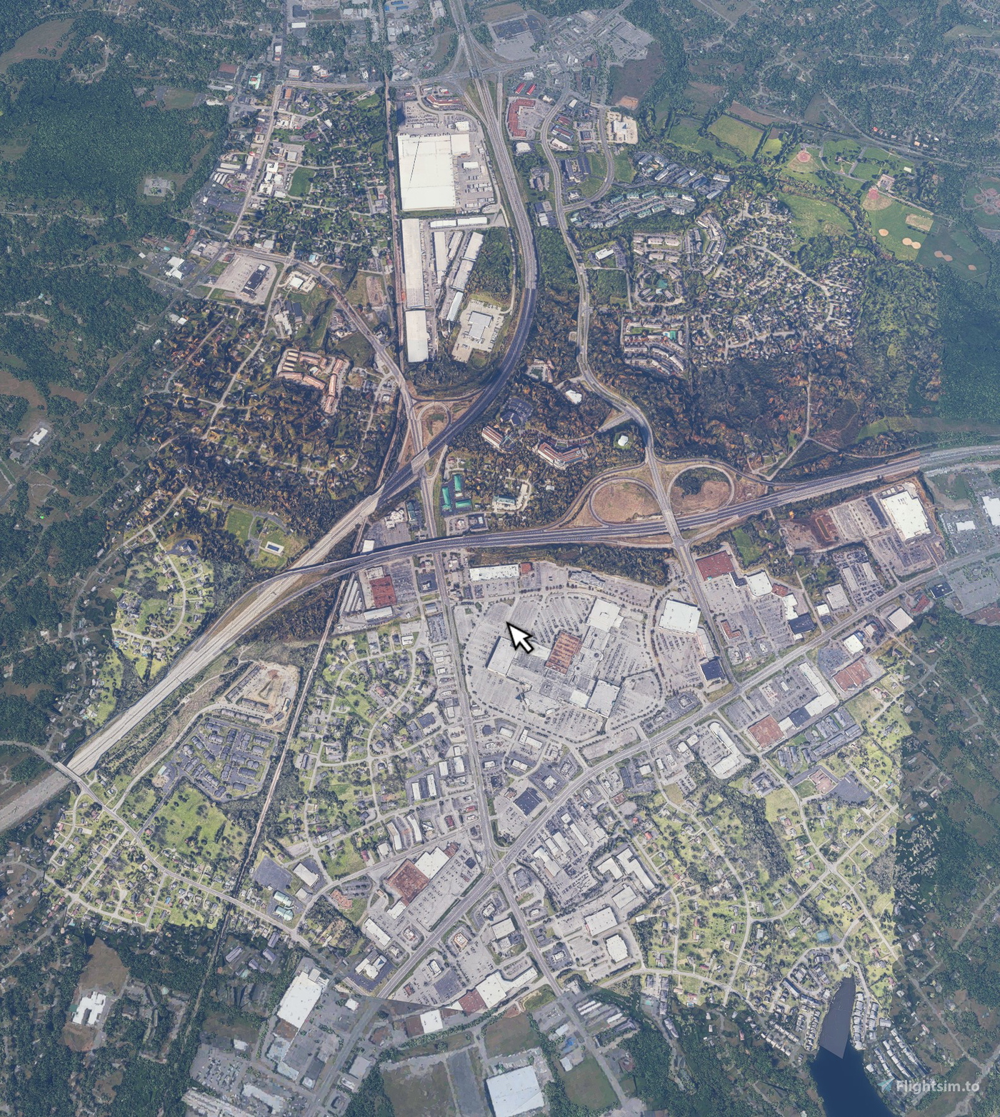 Nashville Mega Pack 2 - TN - USA for Microsoft Flight Simulator | MSFS