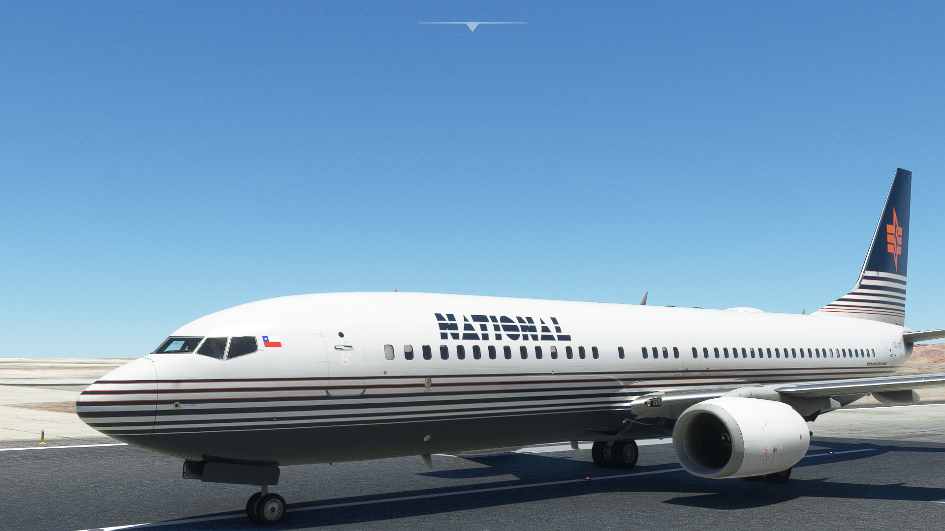 NATIONAL Airline Chile CC-CSI PMDG738 SSW - MSFS Add-on - Flightsim.to