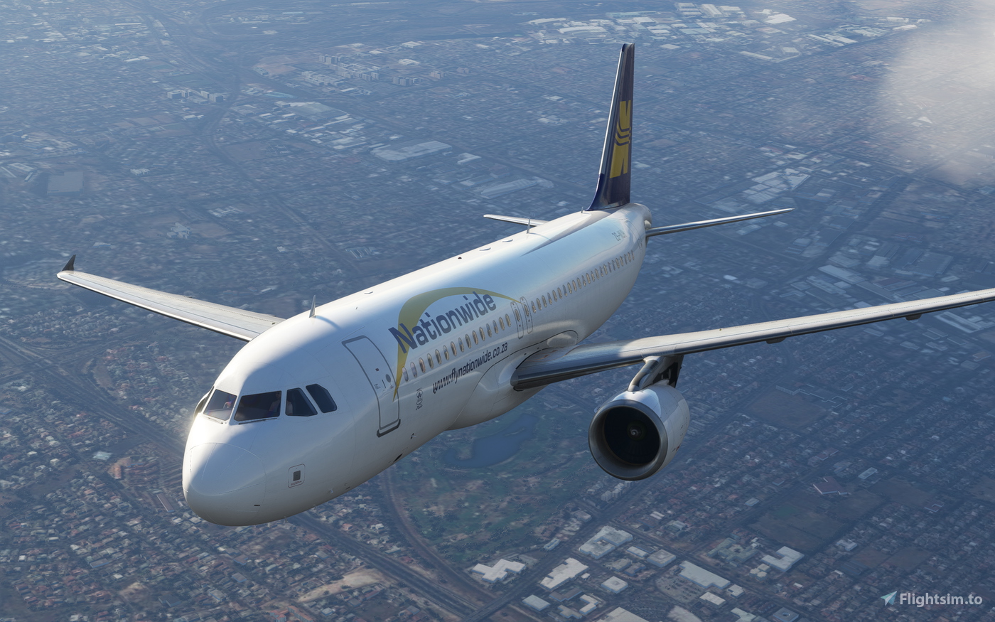 Nationwide Airlines Fenix Airbus A320 ZS-NUH Final Livery Fictional ...
