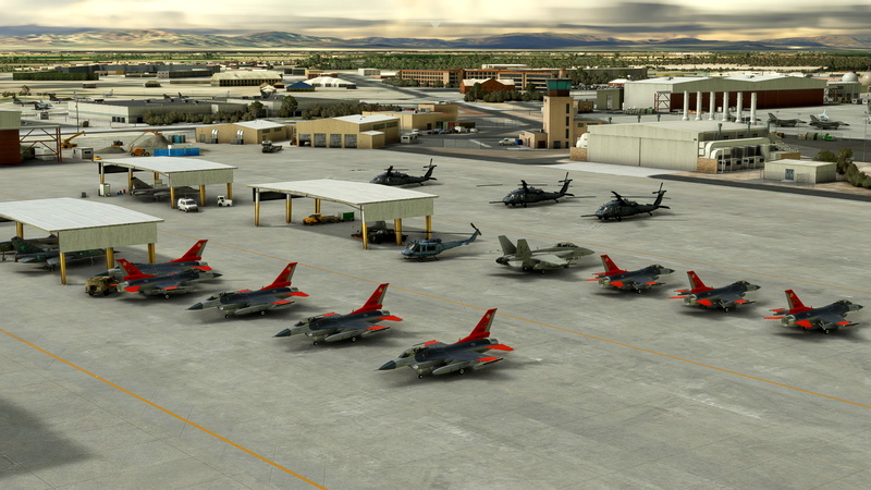Naval Air Station Fallon - Van Voorhis Field for Microsoft Flight ...