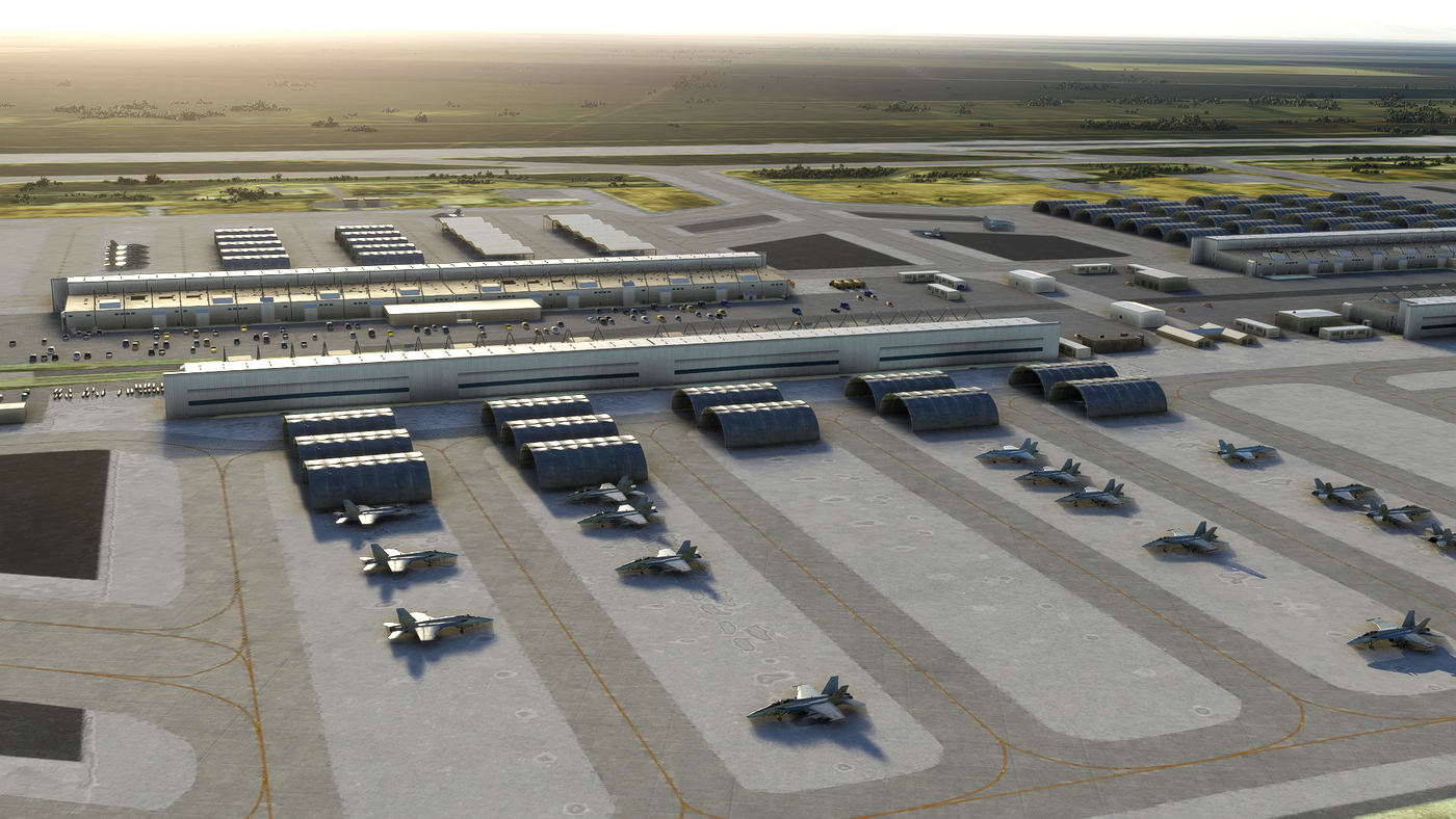 Naval Air Station Lemoore - Reeves Field for Microsoft Flight Simulator ...