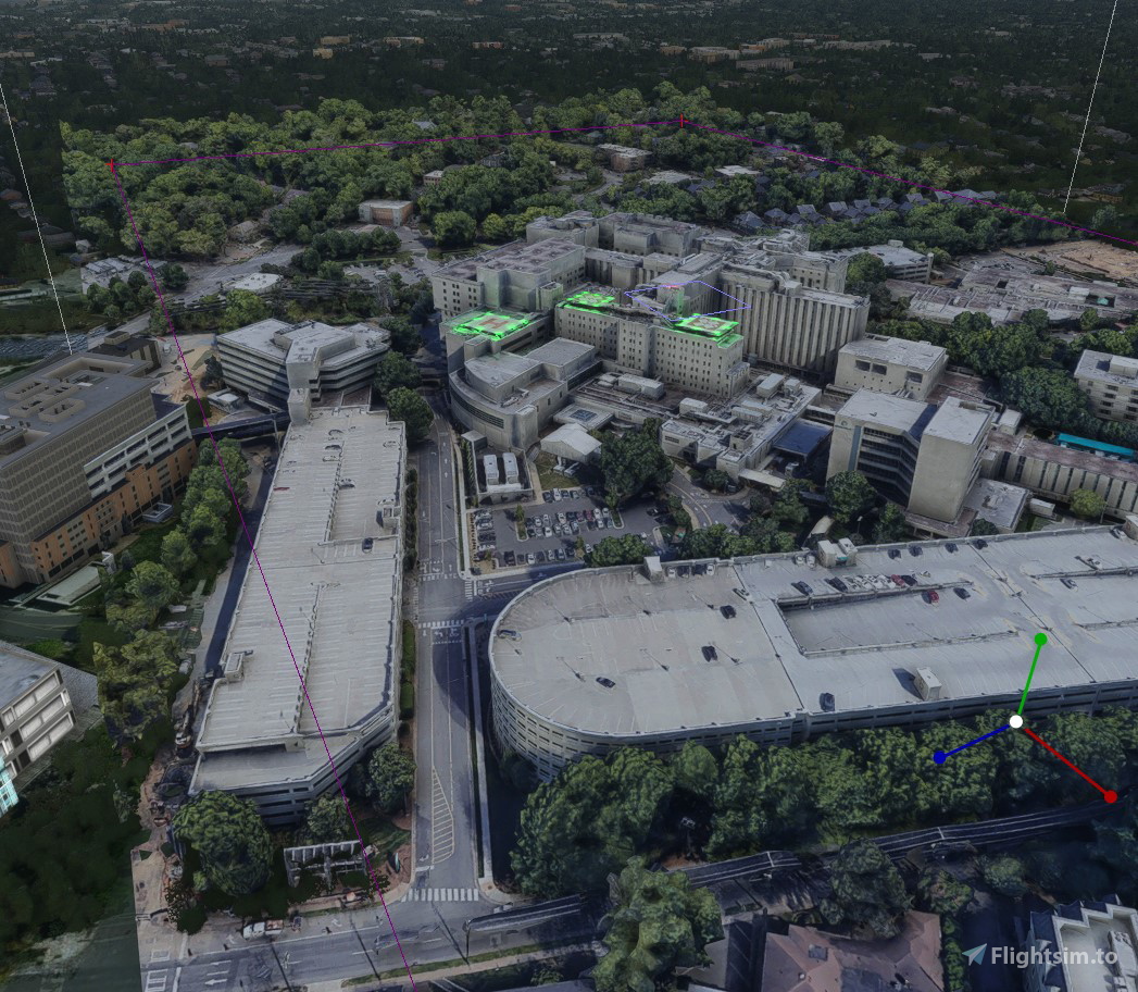 34NC Atrium Health CMC Main for Microsoft Flight Simulator | MSFS