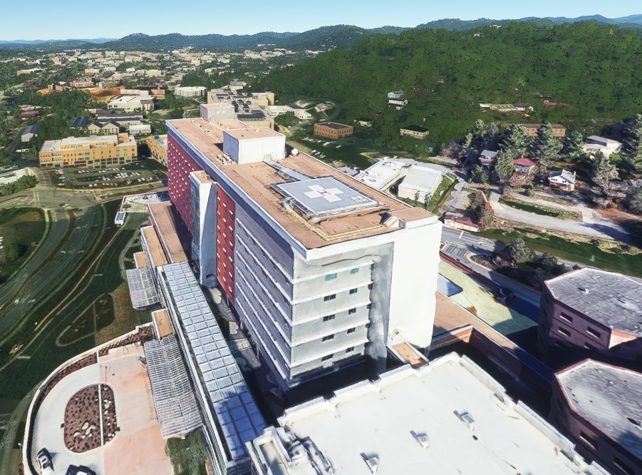 NC95 Mission Hospital Asheville NC for Microsoft Flight Simulator | MSFS