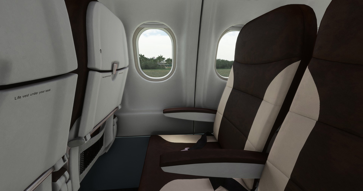 NetJets Europe Fenix A320 Ceo with cabin for Microsoft Flight Simulator ...