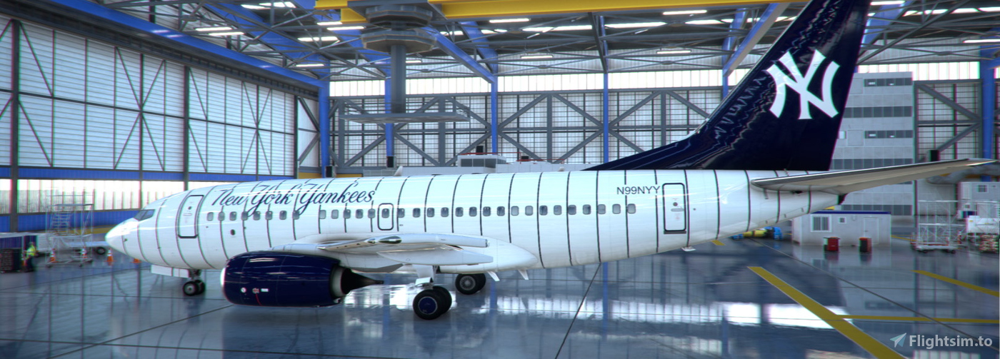 New York Yankees PMDG 737-600 B736 for Microsoft Flight Simulator | MSFS