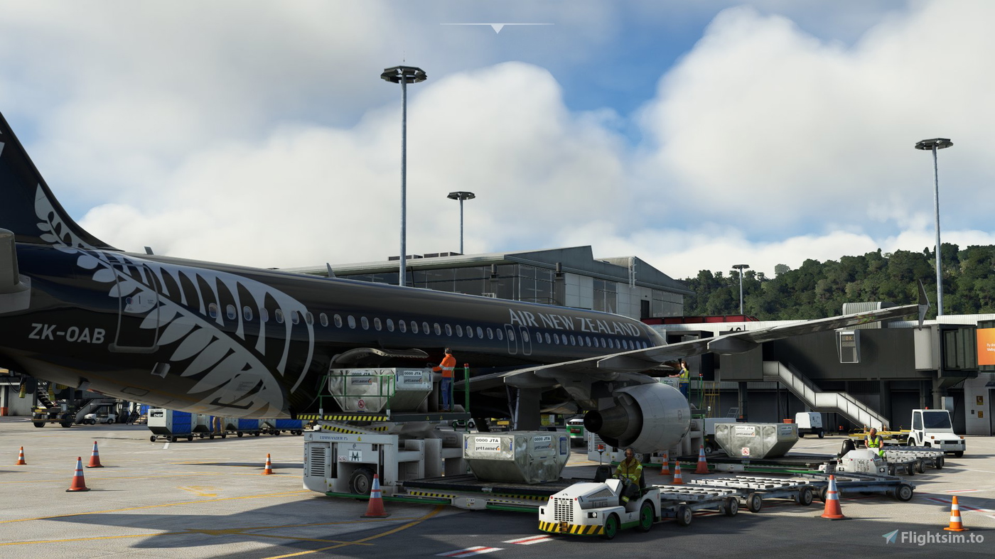 NZ Major Airports GSX Pack for Microsoft Flight Simulator | MSFS