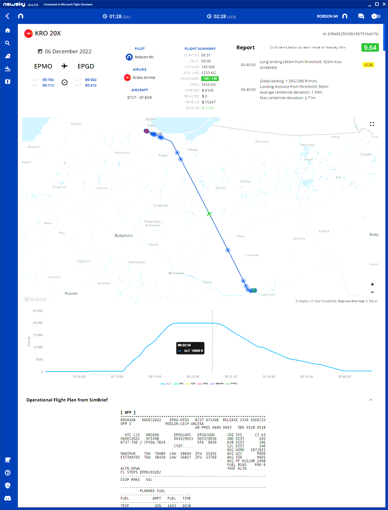 Newsky - VA Platform for Microsoft Flight Simulator | MSFS