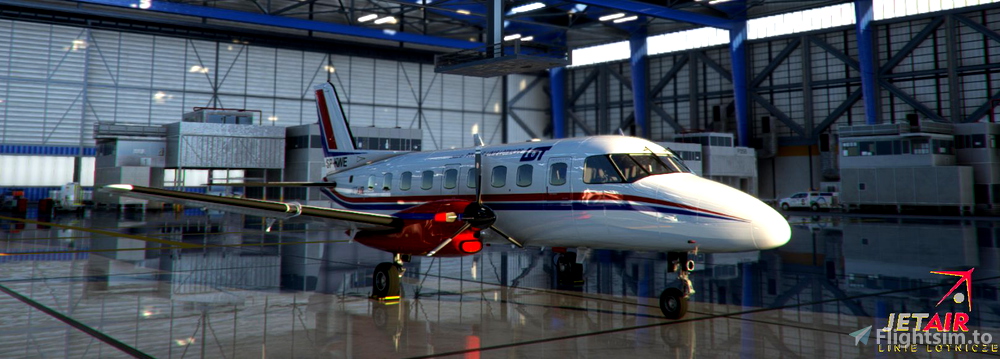 NGS Embraer EMB110P1 Bandeirante JetAir LOT Poland for Microsoft Flight ...