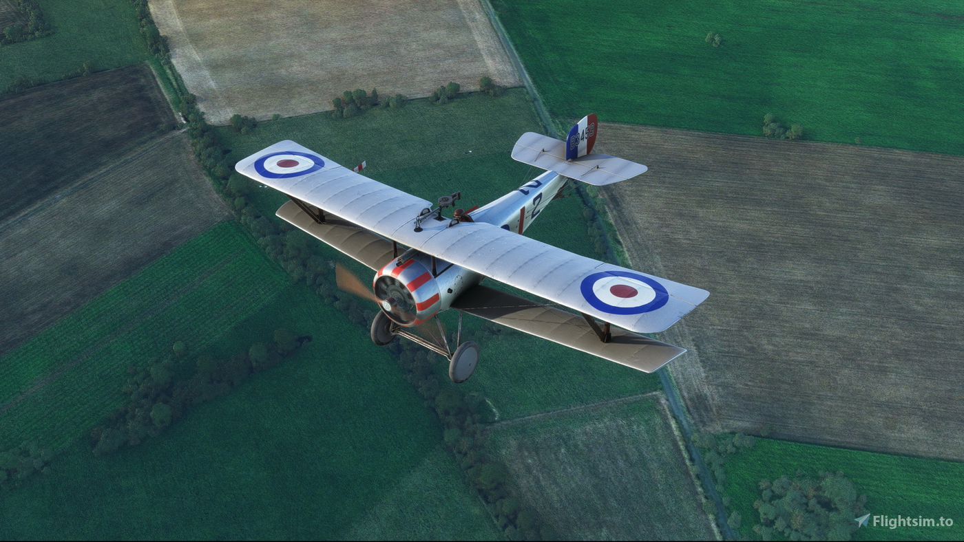 Nieuport 17 RAF Capt. Fullard for Microsoft Flight Simulator | MSFS