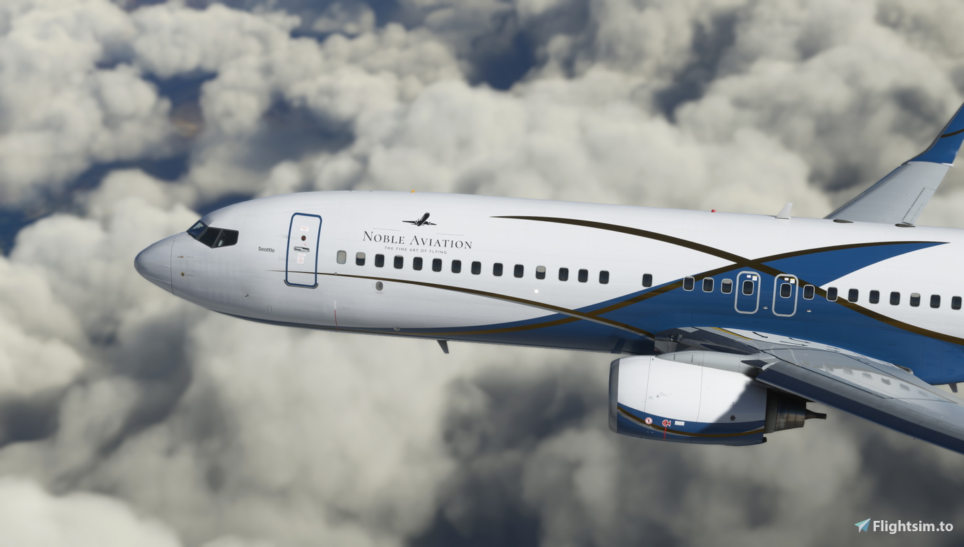 Noble Aviation (OE-LNB) PMDG 737-800 - 8K for Microsoft Flight ...