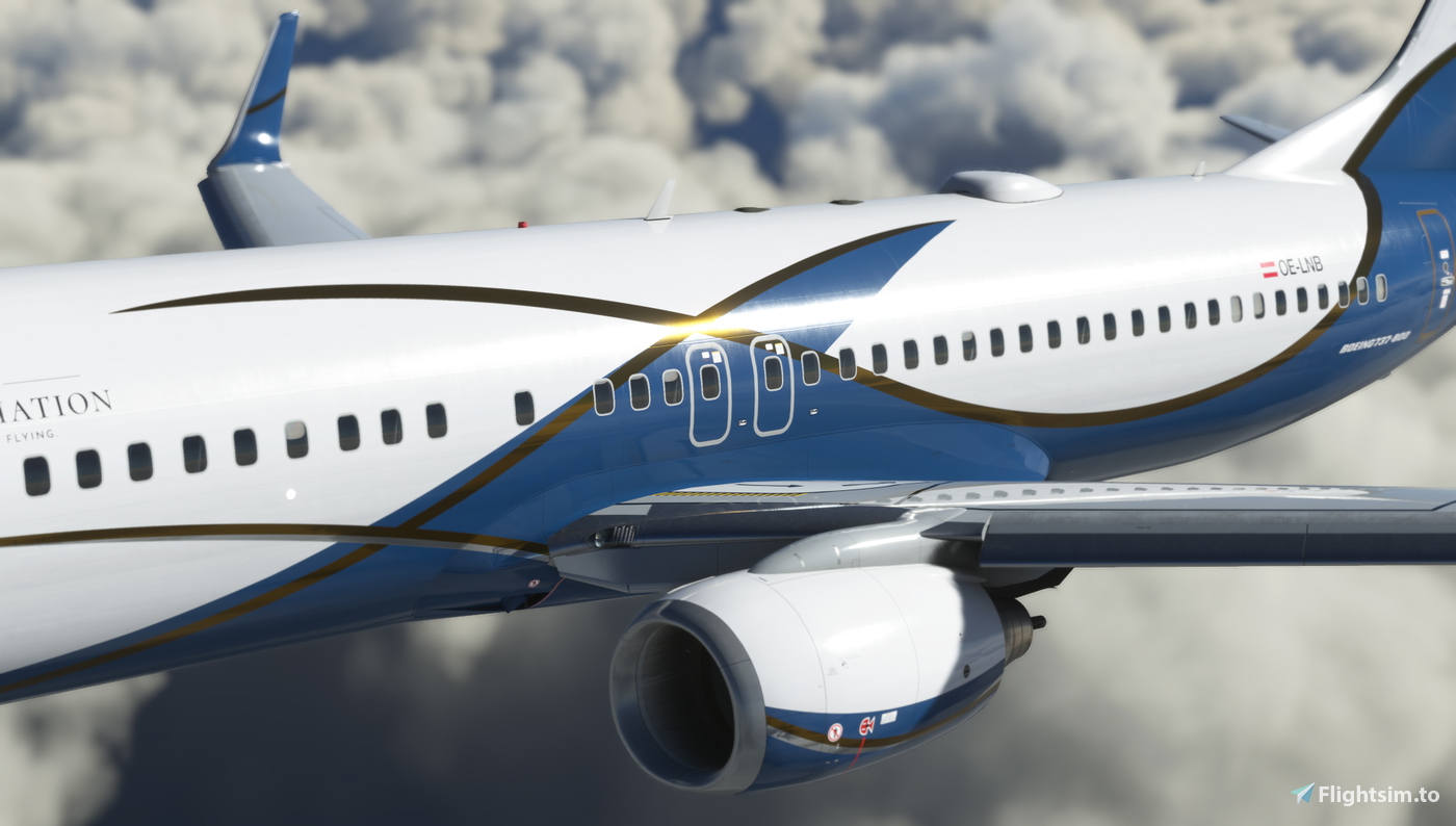 Noble Aviation (OE-LNB) PMDG 737-800 - 8K for Microsoft Flight ...