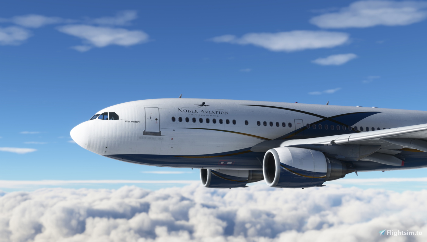 Noble Aviation (OE-LNS) Airbus A310-300 - 8K 对于 Microsoft Flight ...
