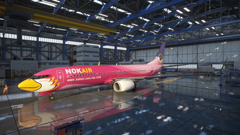 [PMDG 737-800] Nok Air Liveries for Microsoft Flight Simulator | MSFS